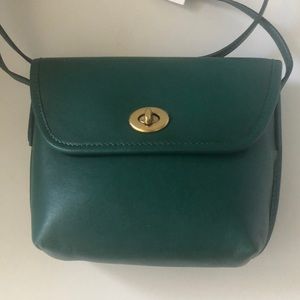 Coach | Bags | Nwt 25 Coach Originals Leather Turnlock Pouch | Poshmark